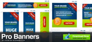 25 Beautiful Premium Banner Ads - List of the top 25 Banner Ad PSDs.